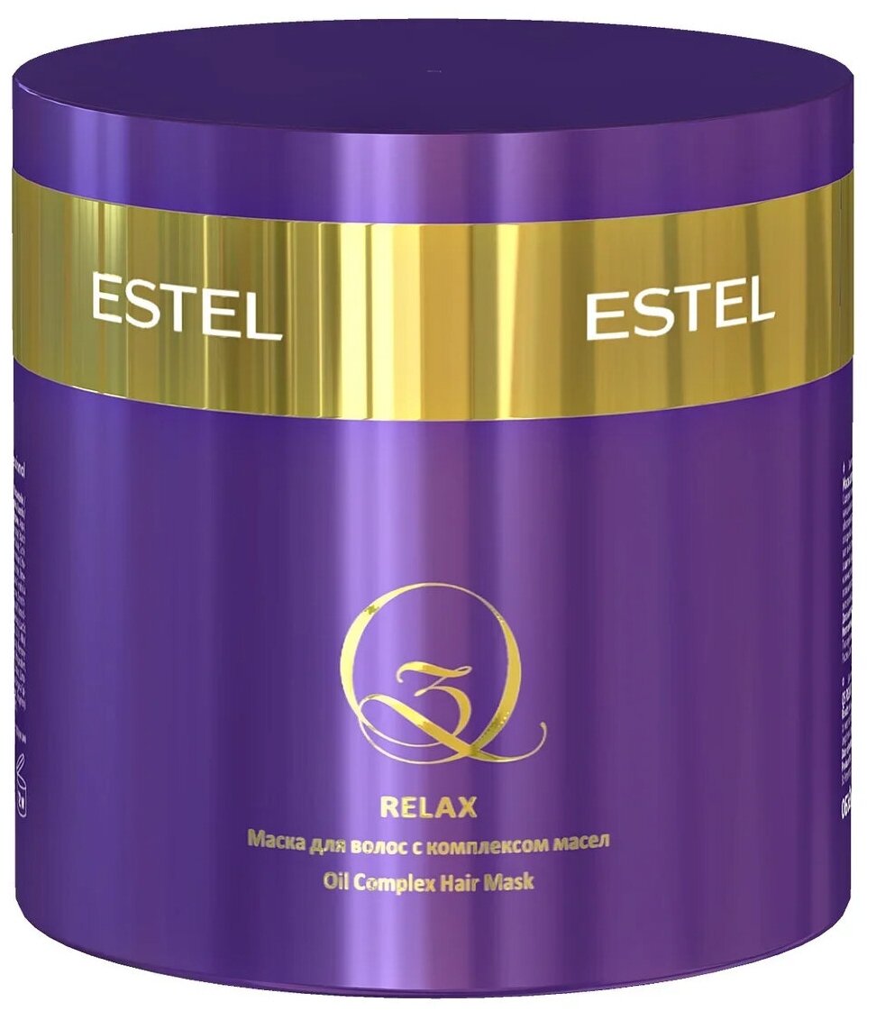 Estel Q3 Маска для волос с комплексом масел Q3 RELAX(300мл.)