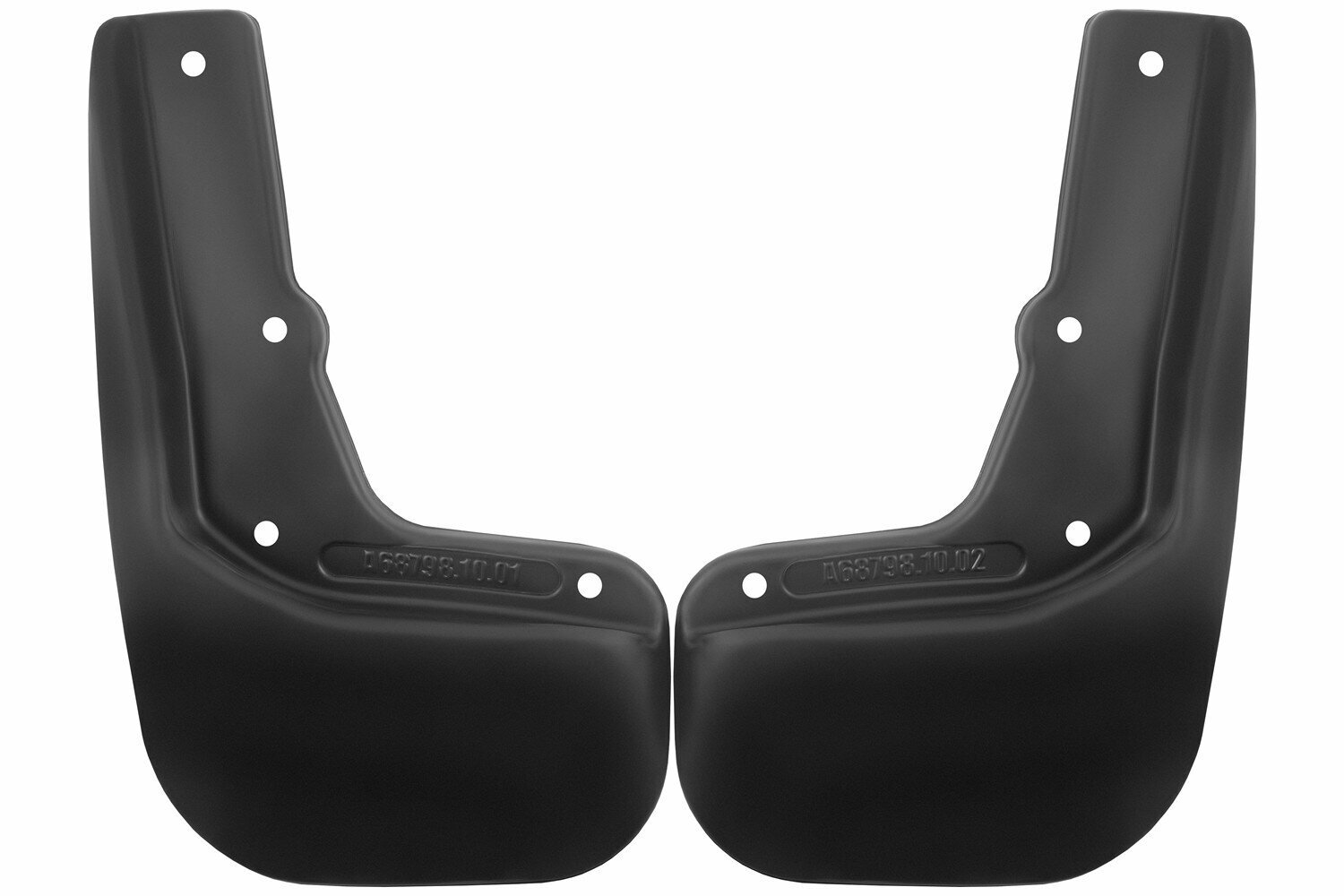 Брызговики передние подходят для JETOUR X70 PLUS 2023 - 2 шт.(optimum) в пакете / Джитур Х70 Плюс