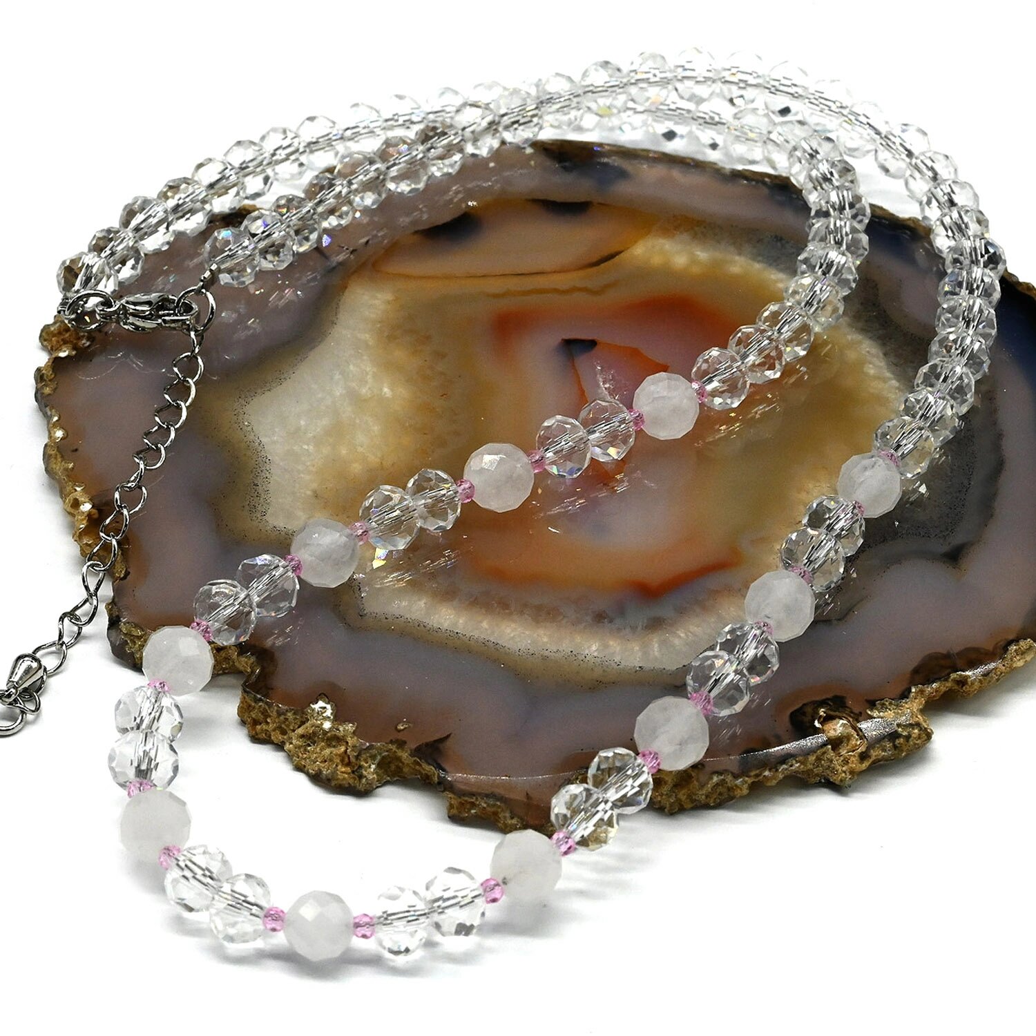 Бусы, кварц