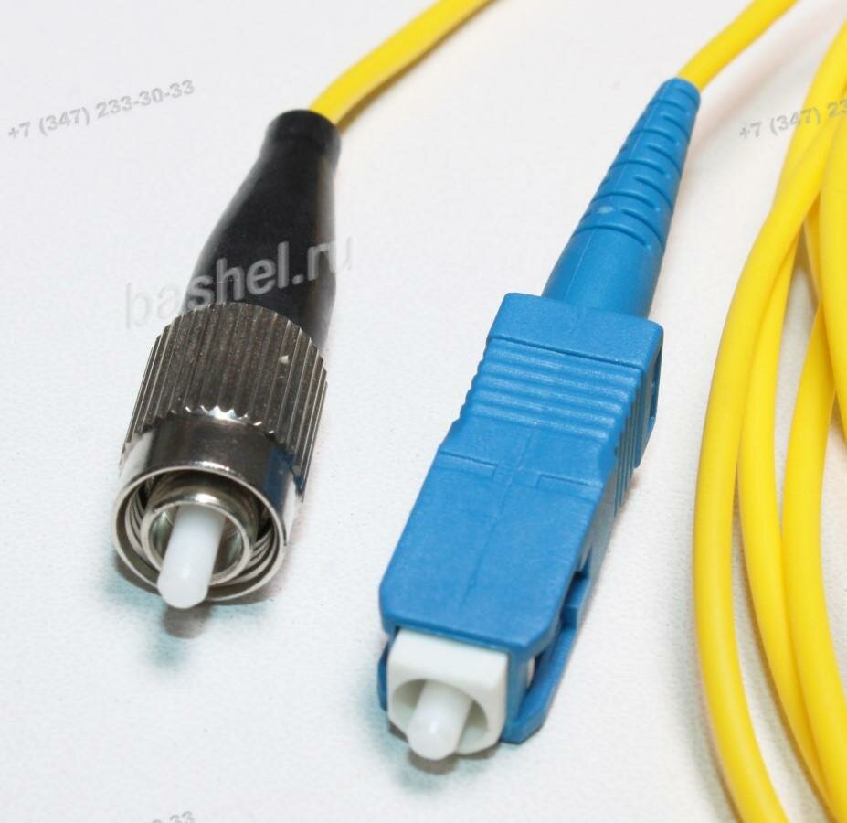 Патч-корд оптический FC-SC/UPC simplex 9/125 2мм 3м.
