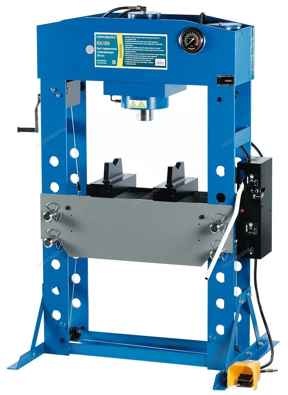 N36100A Пресс напольный пневмогидравлический, NORDBERG 100 т N36100A