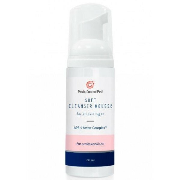 Мусс очищающий 60 мл SOFT CLEANSER MOUSSE | Medic control peel