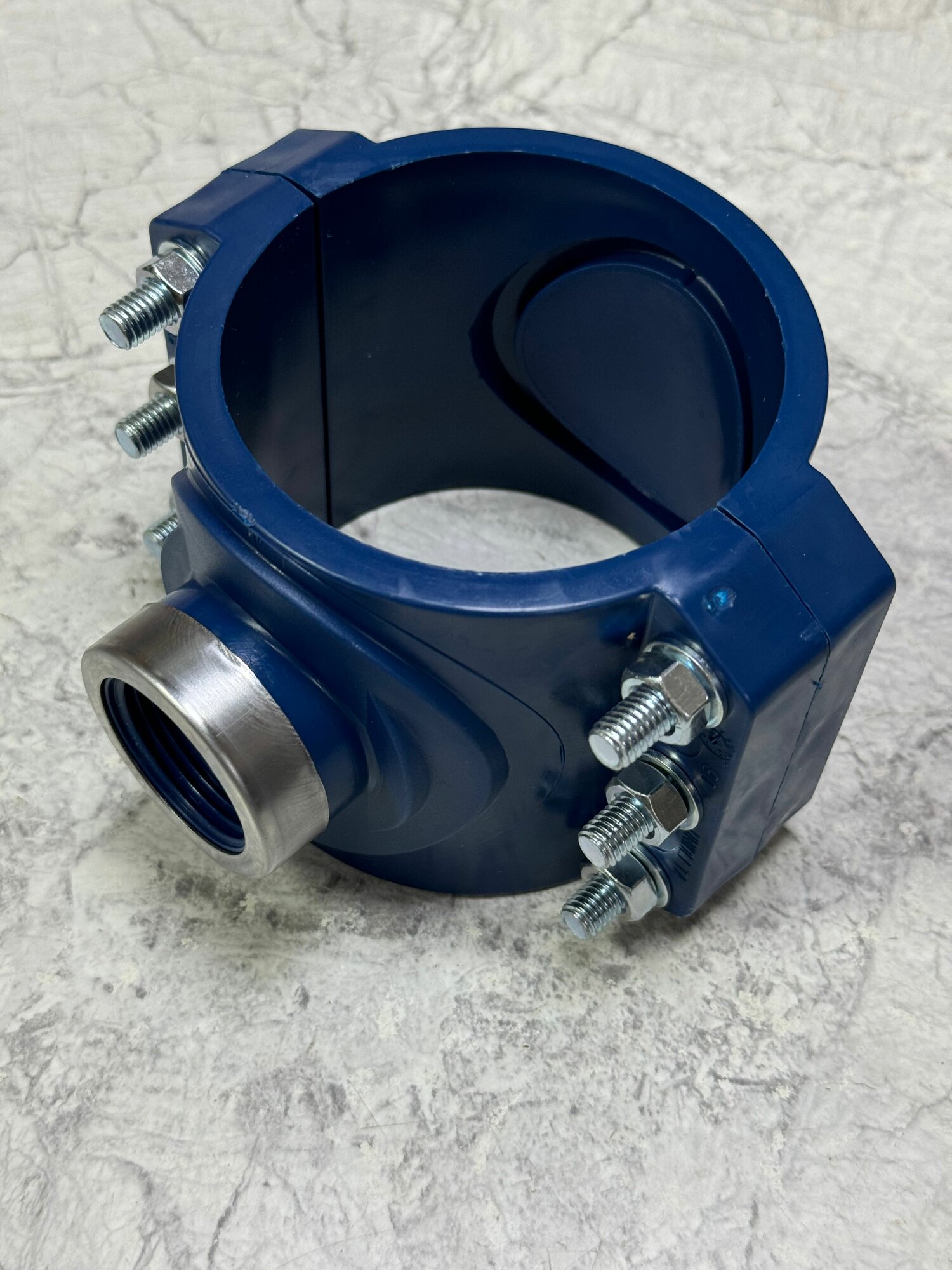 Седло врезное Unidelta 90х1" (хомут-врезка)