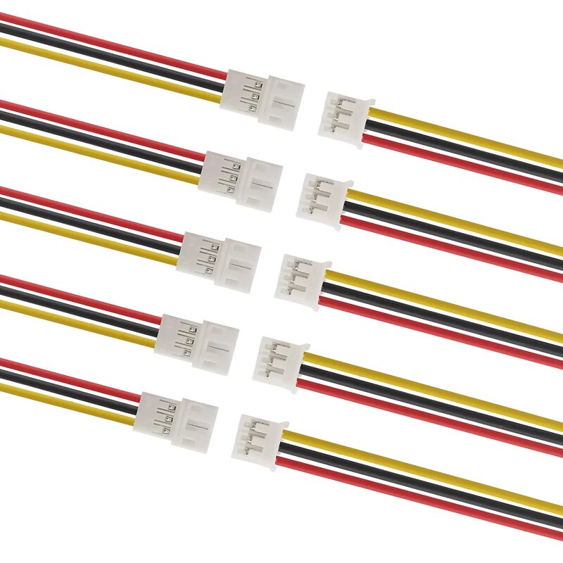Разъемы JST PH 2.0 3 Pin 26AWG 20 см 10Pair