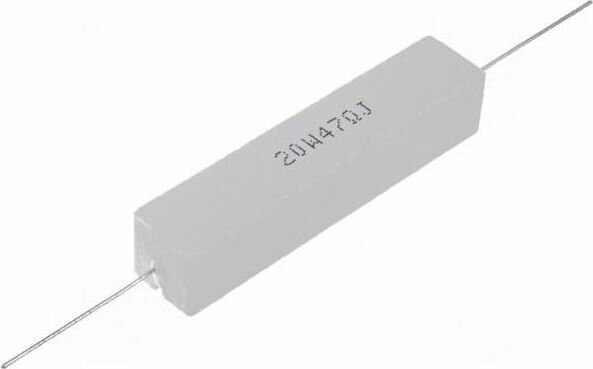 Резистор SR Passives CRL20W-10R проволочный, керамический, THT, 10Ом, 20Вт, 5%, 1 шт