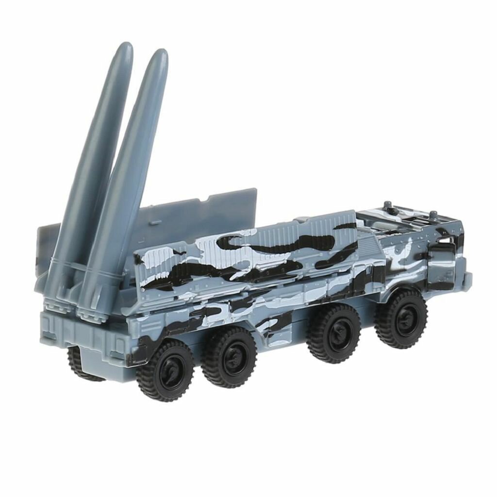 Модель Инерционная Технопарк отрк Искандер-М (15см, металл, открываются двери, подвижные элементы, в коробке)