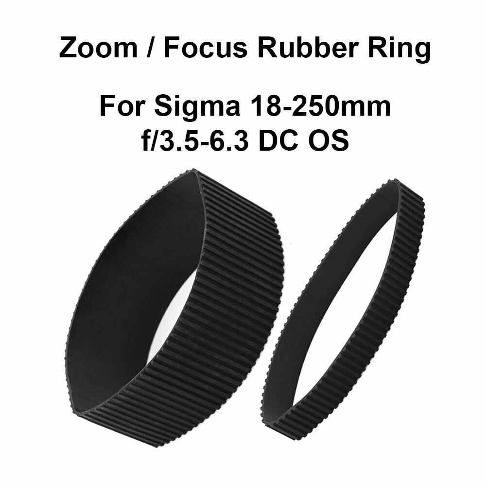 Резиновое кольцо для зума объектива/фокусное резиновое кольцо для Sigma 18-250 мм f/3,5-6,3 DC OS аксессуары для камеры Запасная часть