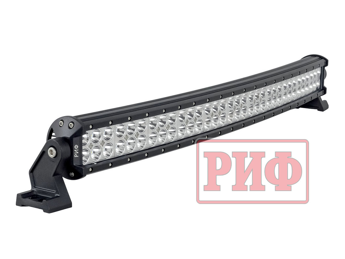 Светодиодная фара дальнего света РИФ 788 мм 198W LED (изогнутая)