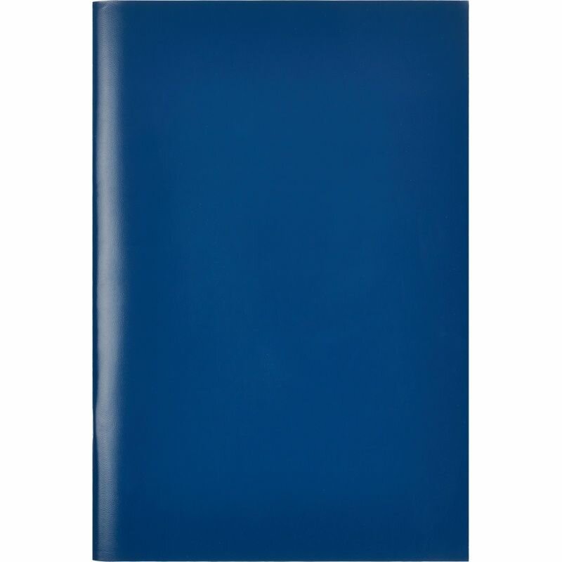Тетрадь общая Attache 96 листов, линейка, А4, скрепка, бумвинил, цвет синий