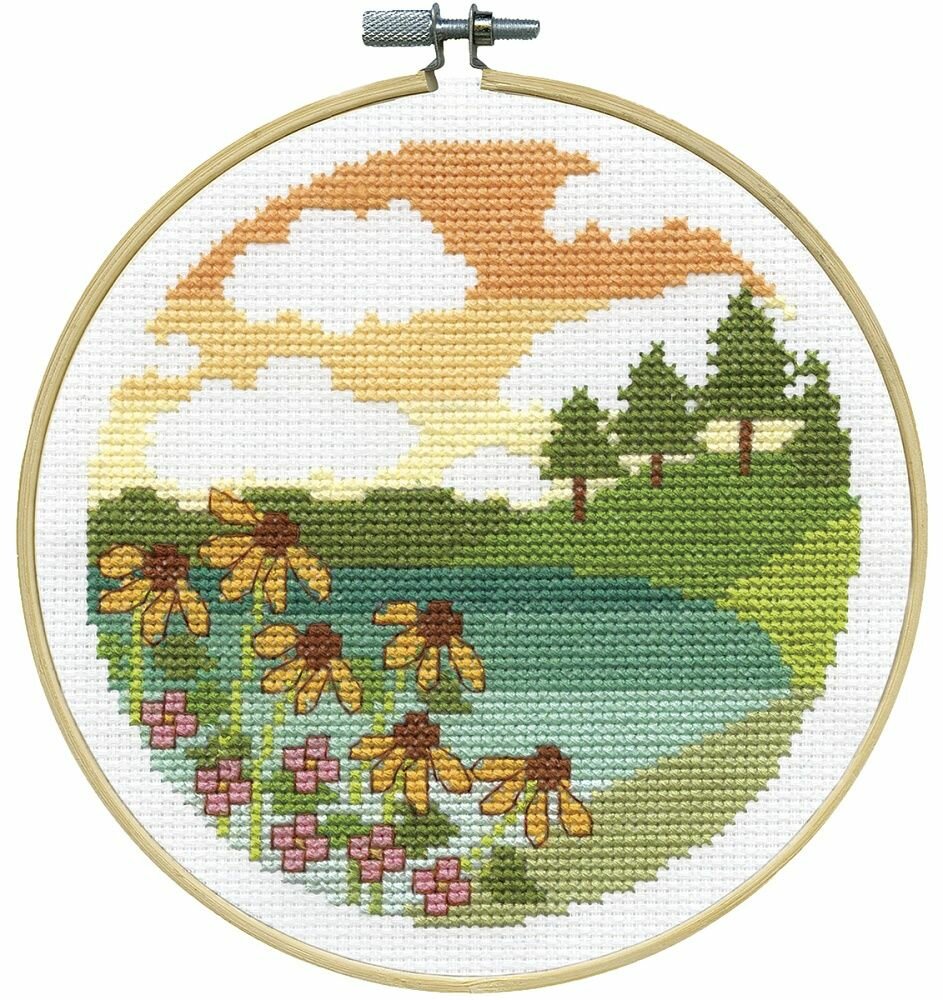 Набор для вышивания Design Works На берегу озера (ND. DW.7073)