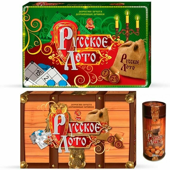 Лото Danko Toys Русское, в коробке (DTG39)