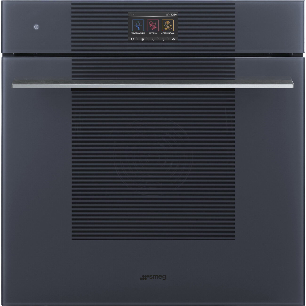 Электрический духовой шкаф Smeg SO6104S4PG 59 см, 68 л гриль конвекция, серый