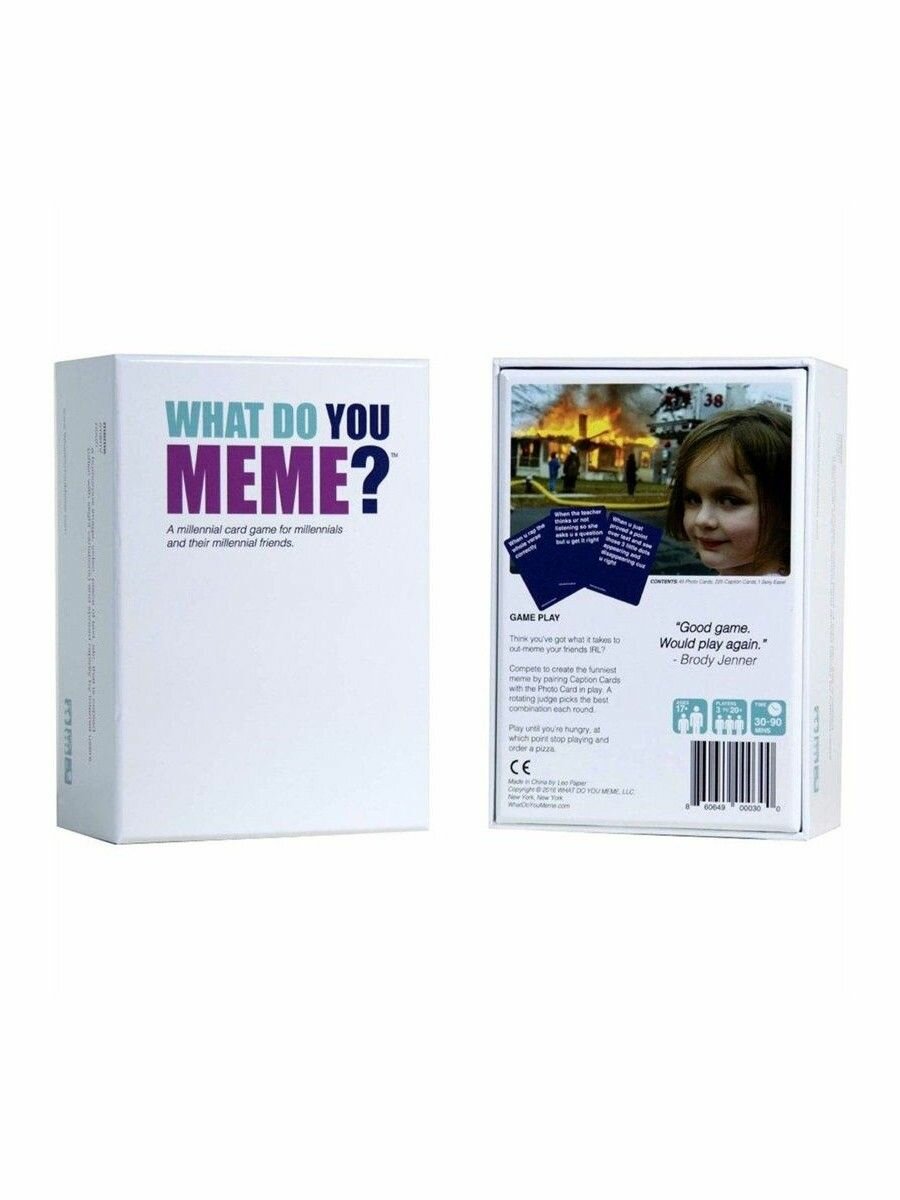 What do you meme основная игра для вечеринок для взрослых любителей мемов и общительных людей