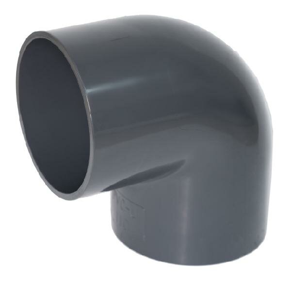 Угол ПВХ 90 градусов D 40 клеевой