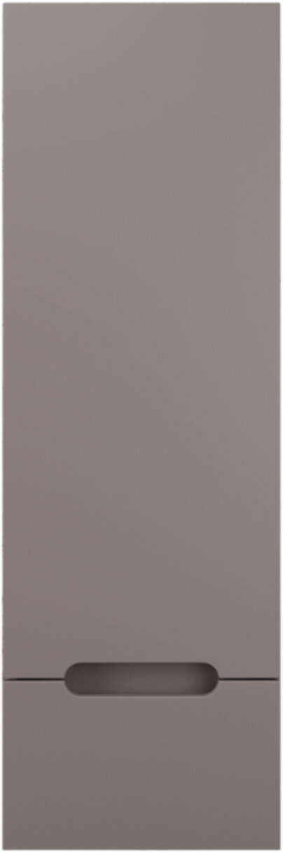 Шкаф пенал Style Line Матис 36 подвесной тауп темный