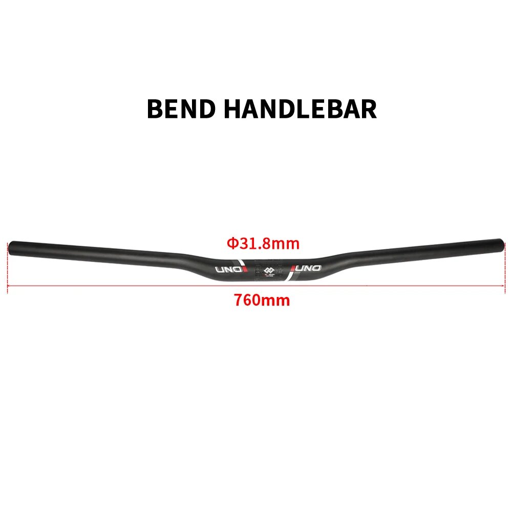 Kalloy UNO Карбоновый руль для горных велосипедов 760/780/800 мм 760mm rise bar