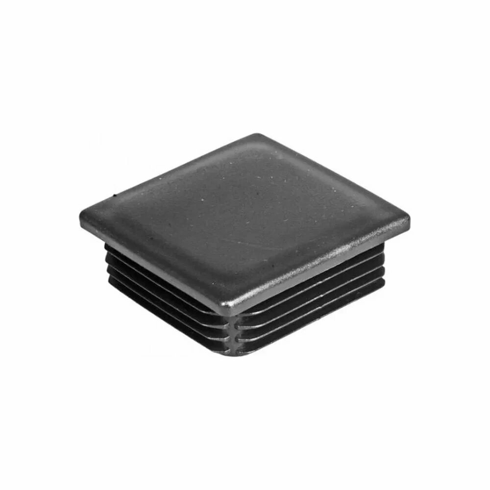 Креп-комп Заглушка для труб квадр.120x120мм черная (30 шт) 26-0288