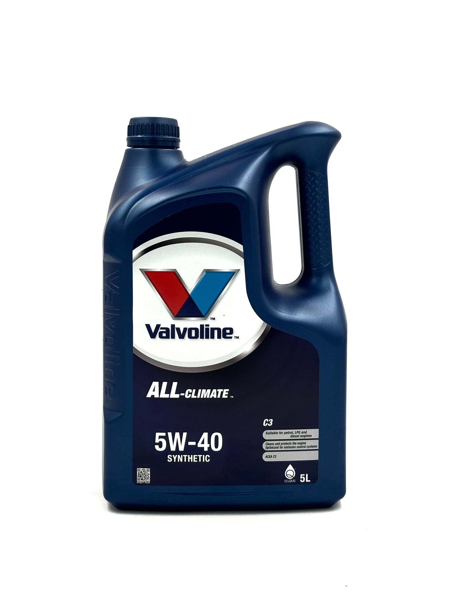 Масло моторное Valvoline All-Climate 5W-40 C3, 5 литров, синтетическое
