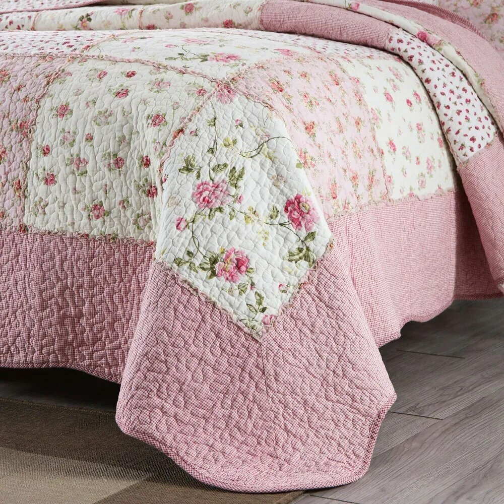 E GELAND Покрывало patchwork quilts, Лавсан с размерами: 250 см х 230 см