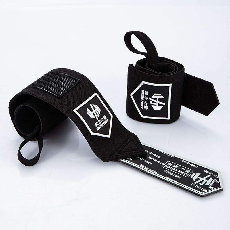 Спортивные напульсники для мужчин и женщин, эластичный бандаж для запястья, компрессионный бандаж для тяжелой атлетики, тренировок по жиму лежа, фитнес-напульсник против растяжений.