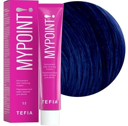 Tefia mypoint краска для волос синий корректор 60ГР