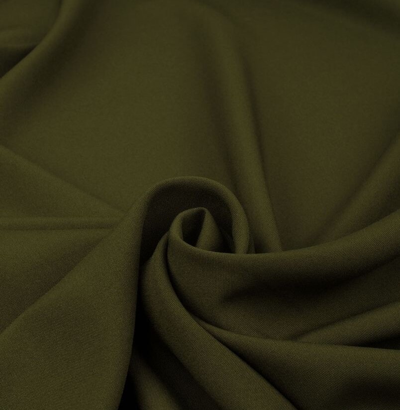 Ткань Габардин. Цвет хаки, плотность 160 гр./м2, 100% пэ. Готовый отрез 5*1,5м.