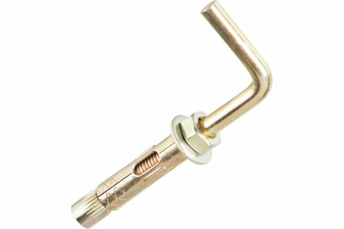 Tech-Krep/Zitar HL 16x80 анкерный болт с Г-образным крюком, 2 шт в упаковке 112569