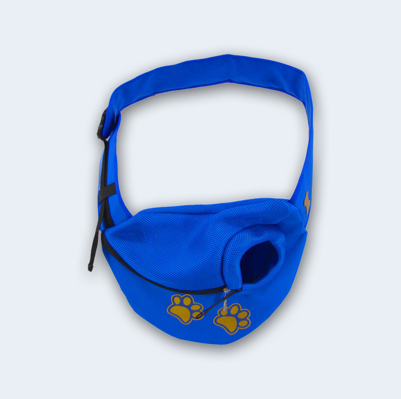 Слинг для животных Melenni Стандарт Лапы М синий/синяя сетка, 45Х32Х15, см; Вес: 330 гр.