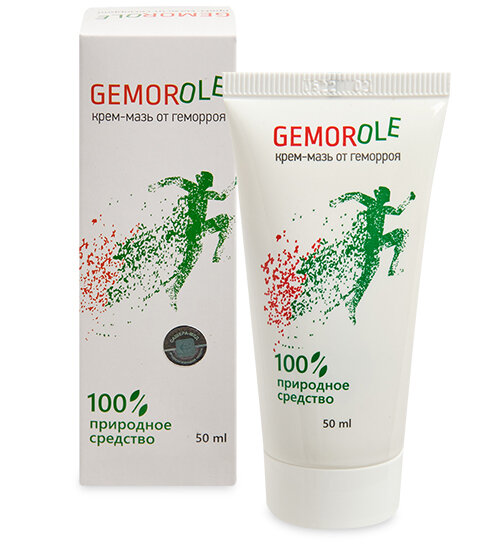 Крем-мазь от геморроя, 50 мл MED-73/01 Gemorole 113-851314