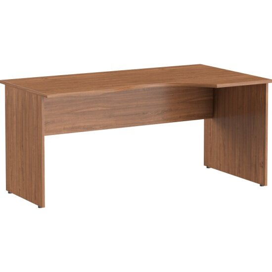 Стол письменный Skyland криволинейный СА-1Пр Беларусь Орех 1600*900(720)*755 IMAGO