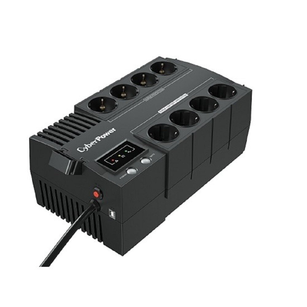 CyberPower BS450E ИБП Line-Interactive, 450VA/270W USB, (4+4 EURO) (1000583431)