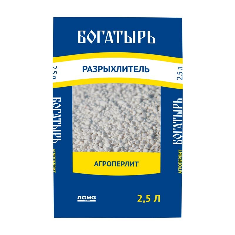 Перлит лама торф Богатырь Разрыхлитель 2,5 л