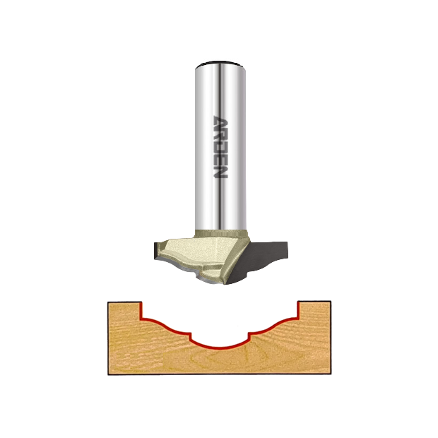 Фреза профильная R=7.94/10.9 D=31.8x9.53x50 S=12 ARDEN A1807018