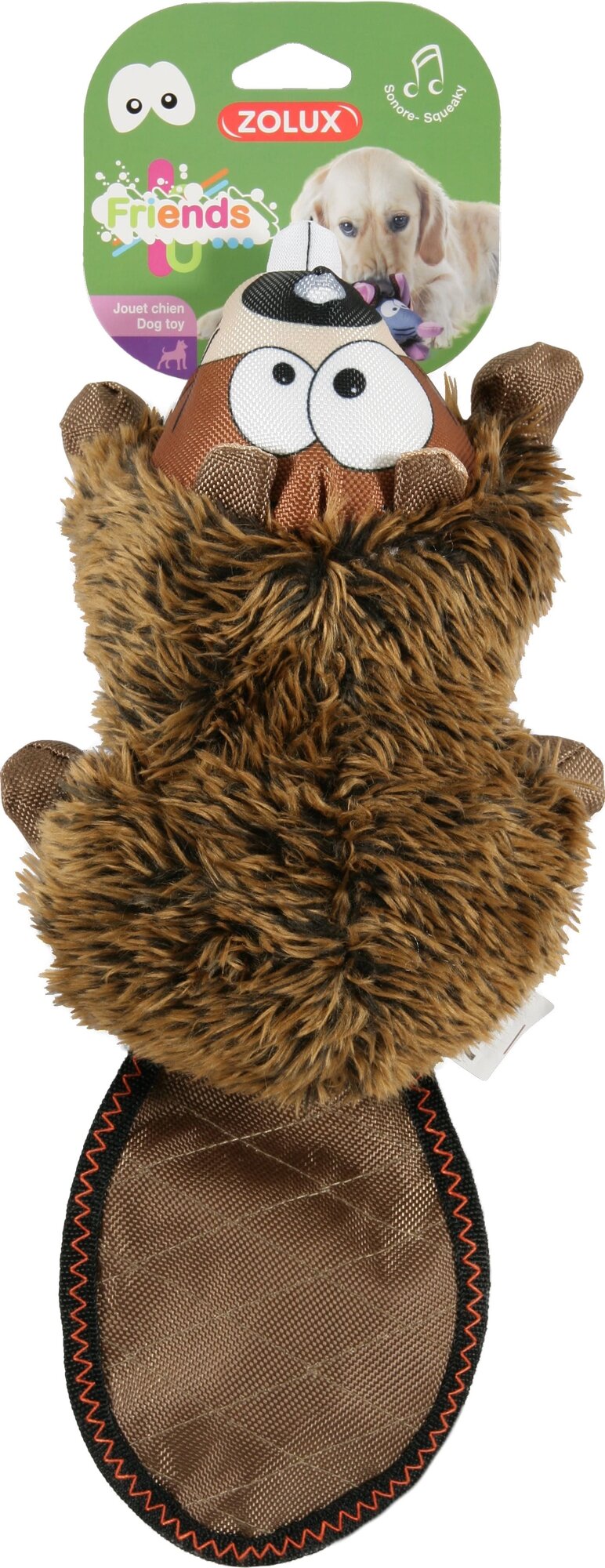 ZOLUX Плюшевая игрушка для собак "Бобер Гектор"