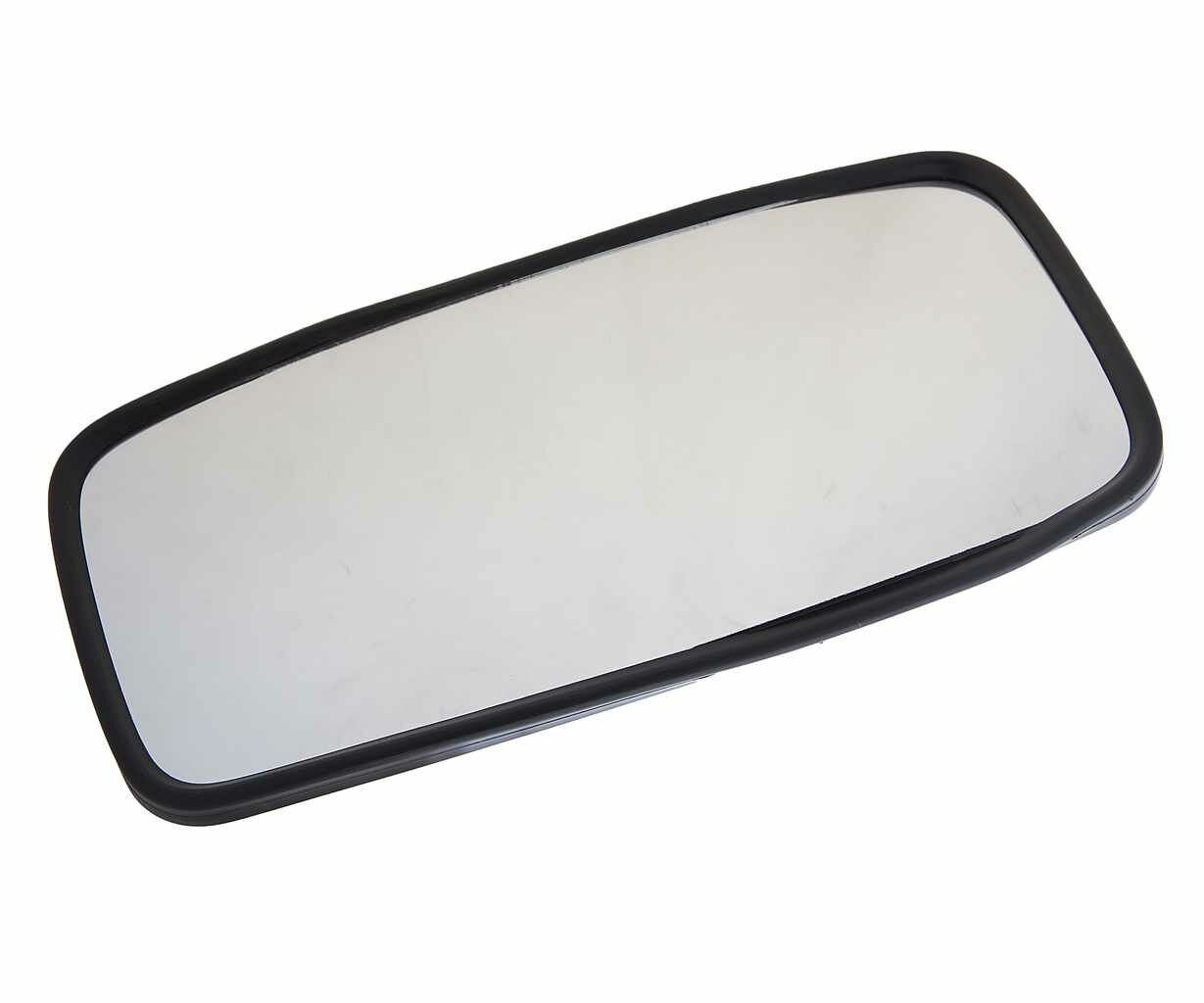 Зеркало боковое КАМАЗ, МАЗ, урал, ГАЗон Next основное сферическое с подогревом 24V 365х180мм, V6(ZL-018H), БОР