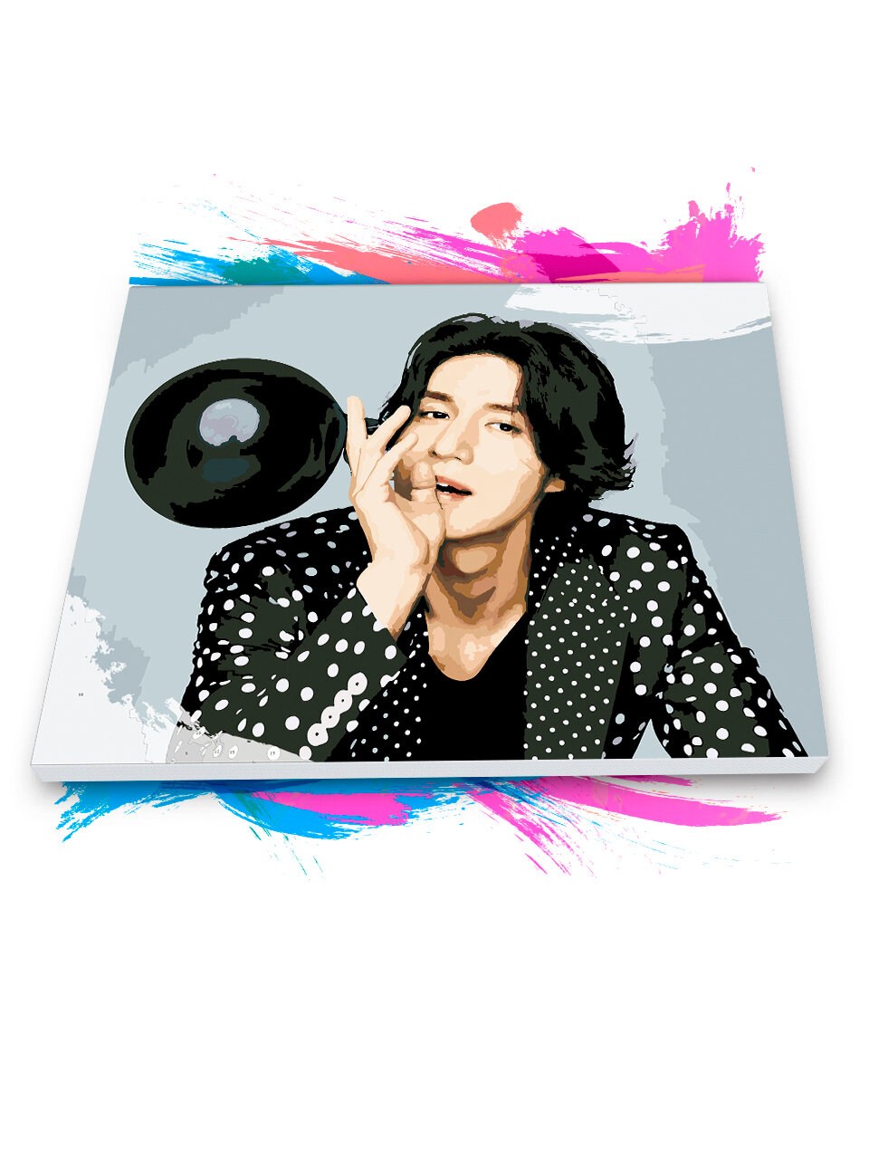 Картина по номерам на холсте Lee Dong Wook - Ли Дон Ук, 50 х 60 см