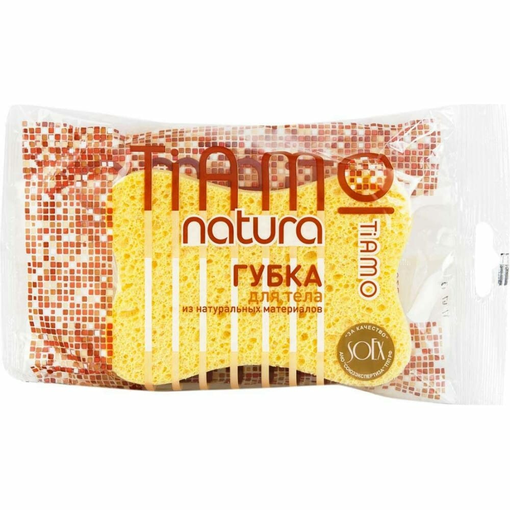 Губка для тела TIAMO Natura комфорт