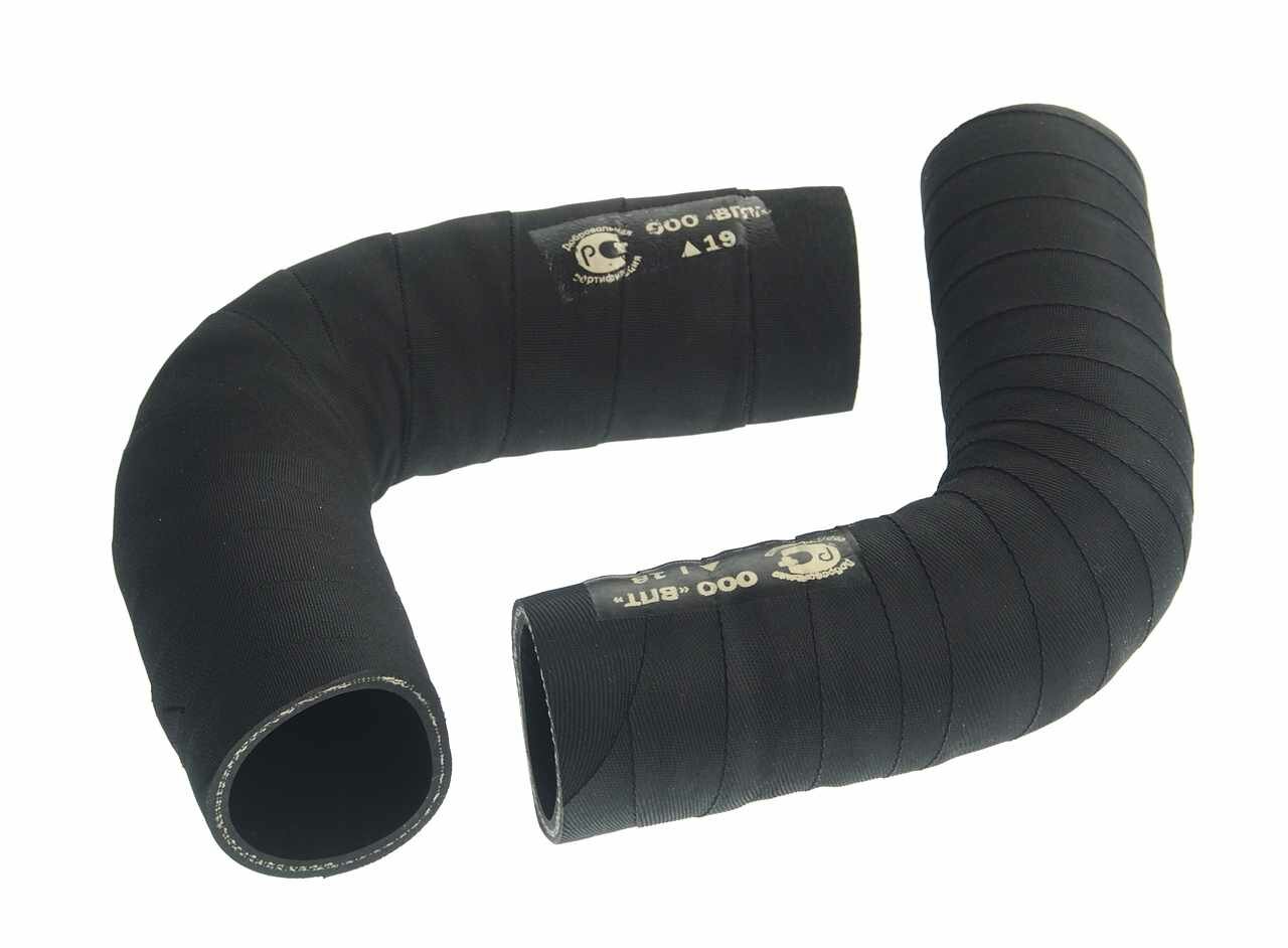 Патрубок ЗИЛ-5301 радиатора комплект 2шт. Н/О, 2246-3008, ВПТ