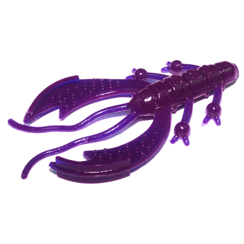 Силиконовая приманка ASL "Рак" цвет №007, L- 7,5см (3"), 4шт/уп