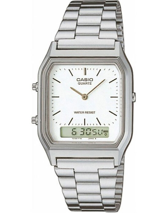 Наручные часы CASIO, белый/серебряный — фото 1