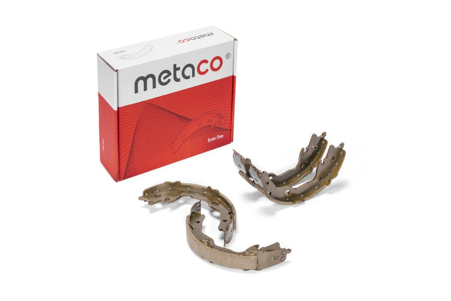 Колодки ручного тормоза к-кт METACO 3030-006