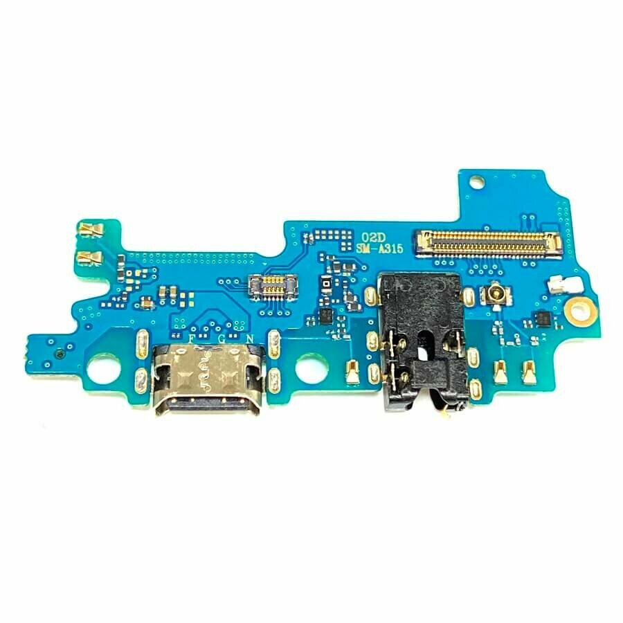 Нижняя плата с разъемами зарядки, наушников и микрофоном для Samsung Galaxy A31 A315