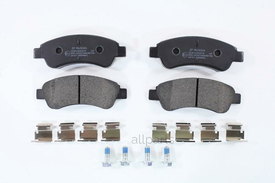 ZF RUSSIA GDB1563ZFR Колодки задние