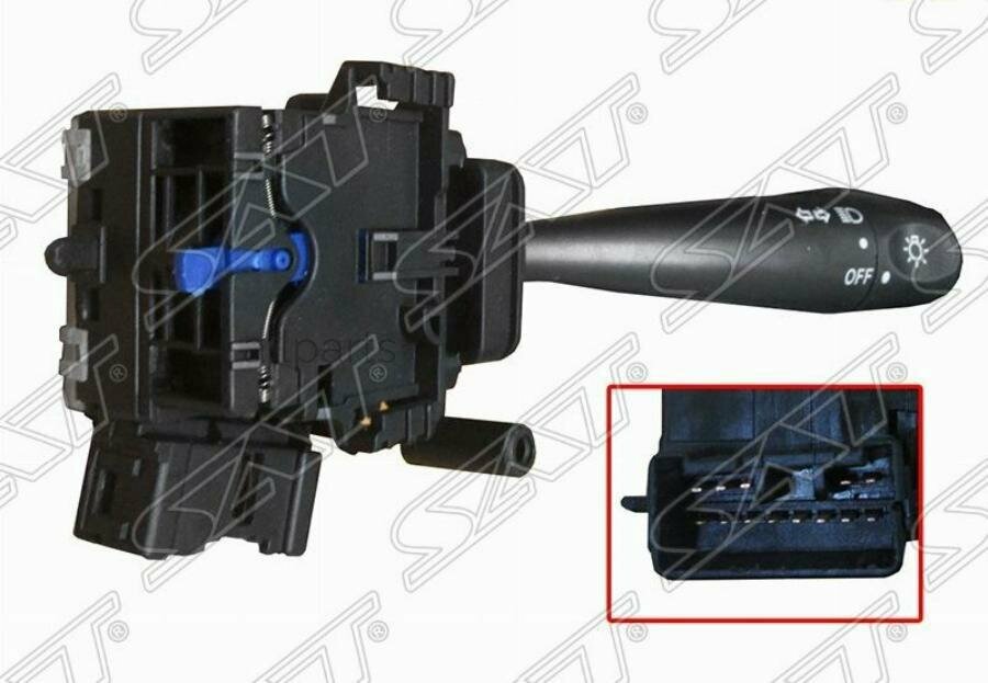 SAT ST-84140-12530 Переключатель подрулевой Toyota Corolla (E120) 00-07 / Corolla Fielder 00-06