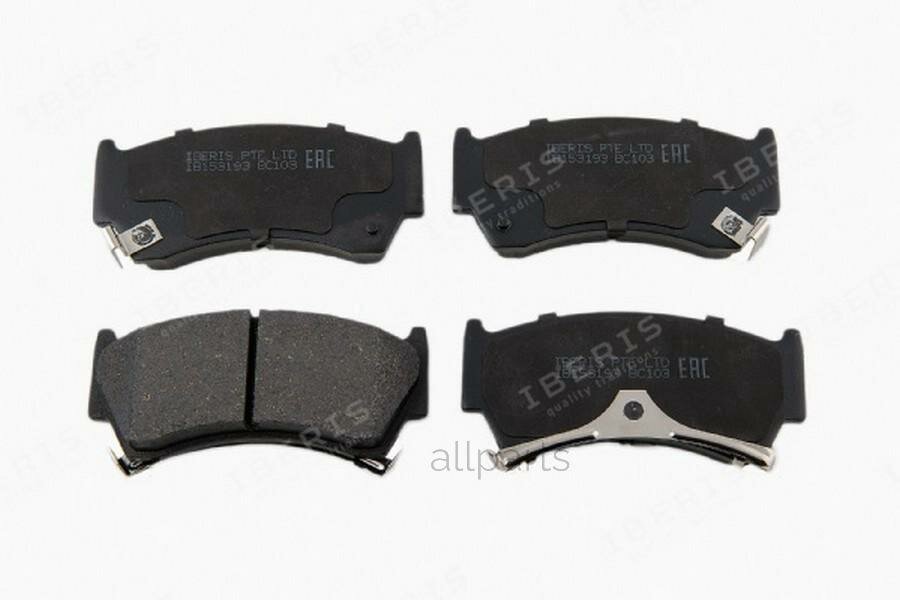 IBERIS IB153193 колодки тормозные передние К-Т NISSAN ALMERA I (N15) -00