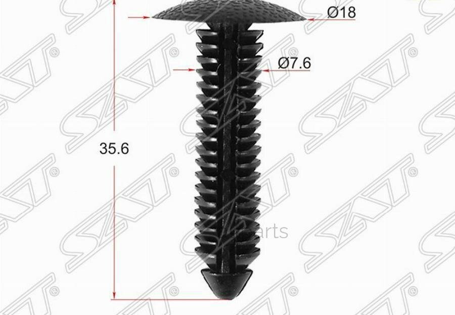 SAT ST-KE-190 Клипса подкрылка FORD (Продажа по 10шт)