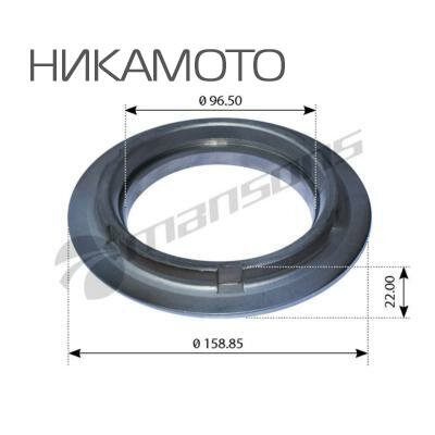 MANSONS 300339 кольцо уплотнительное! (р) ступицы d158x96xd22mm \BPW ECO