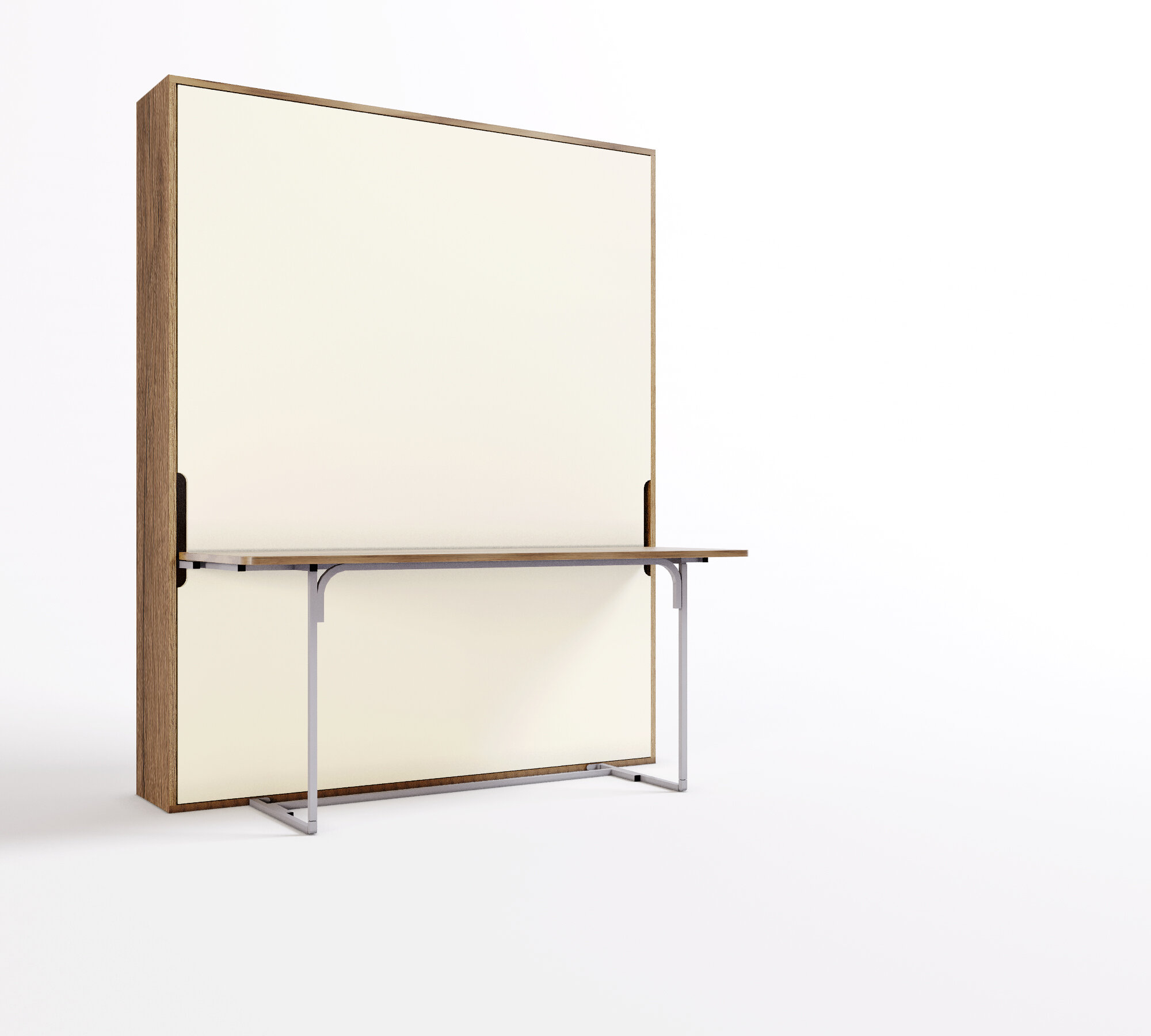 Шкаф кровать-трансформер со столом Летто Таволо 1600 Янтарь