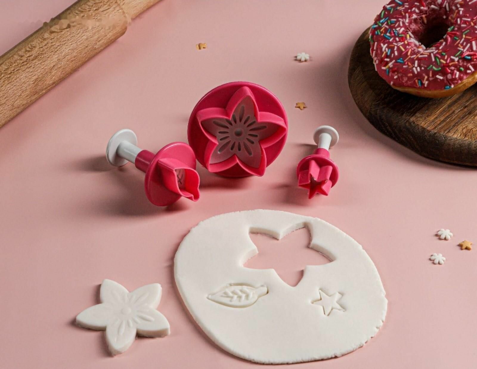 Набор плунжеров кондитерских, 3 шт