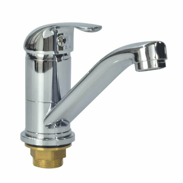 Смеситель для кухонной мойки одноручный короткий излив ЭКО ЦС-СМ 27/1ш D35 М-42 Центр Сантехники (Подольск) ЭП401500. D35